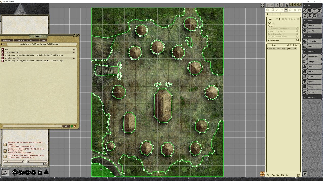 Fantasy Grounds Pathfinder Rpg Pathfinder Flip Mat Forbidden