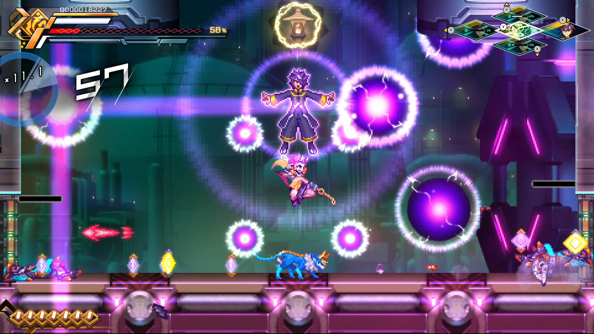 Azure Striker Gunvolt 3 Ex Image Pulses Nova And Desna Pack On Steam