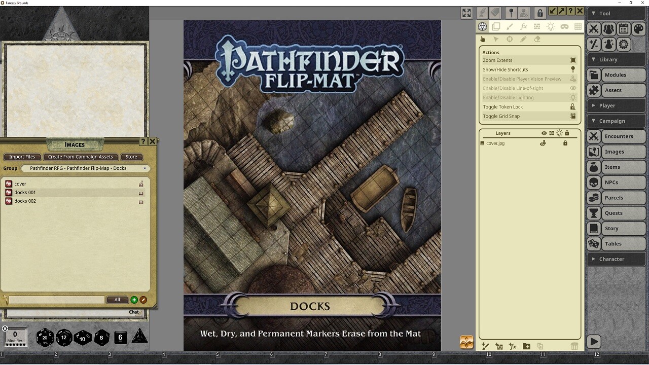 Fantasy Grounds Pathfinder Rpg Pathfinder Flip Mat Docks On Steam