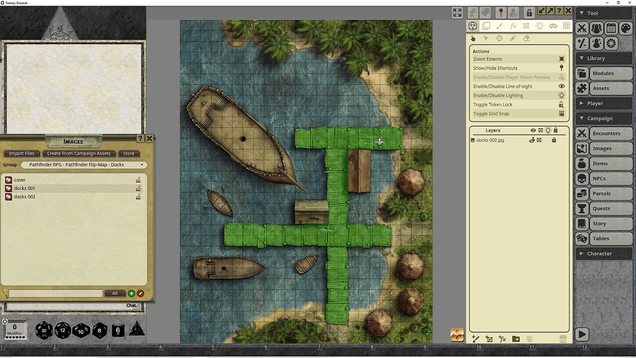 Fantasy Grounds Pathfinder Rpg Pathfinder Flip Mat Docks On Steam