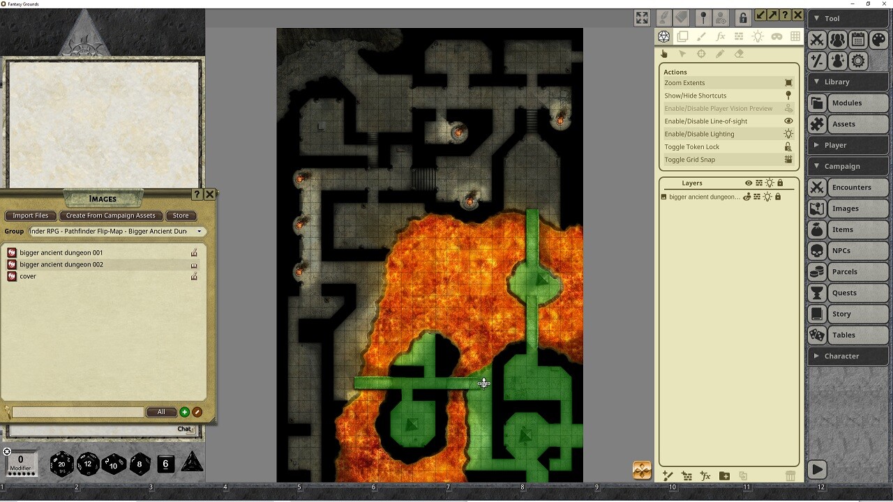 Fantasy Grounds Pathfinder Rpg Pathfinder Flip Mat Bigger Ancient