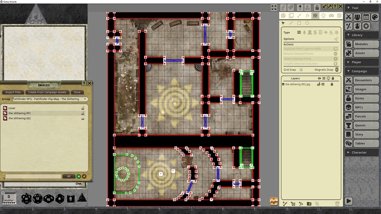 Fantasy Grounds Pathfinder Rpg Pathfinder Flip Mat The Slithering