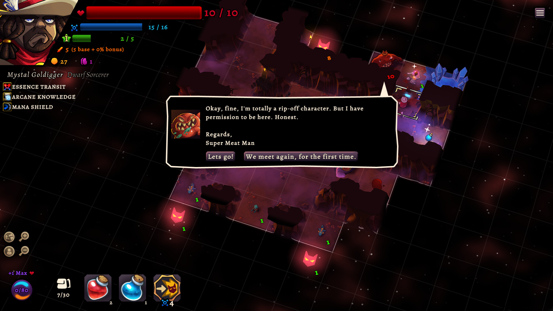 Desktop Dungeons Rewind Daily Demo On Steam