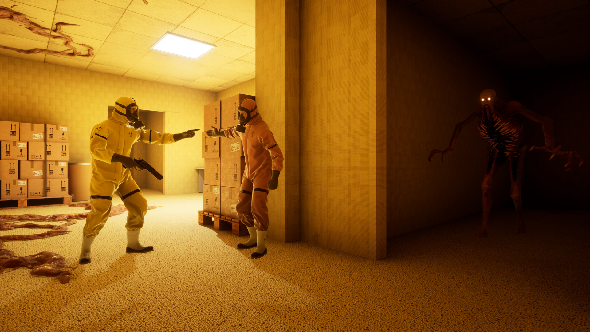 Steam 上的 Backrooms 恐惧
