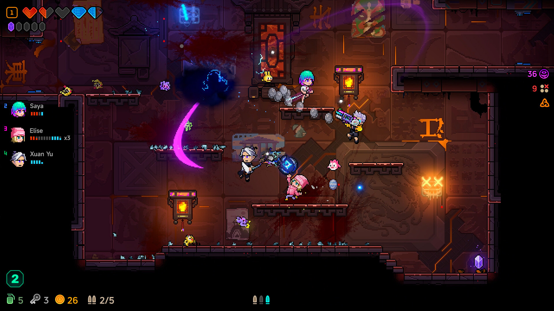 Save 10% on Neon Abyss 2 on Steam