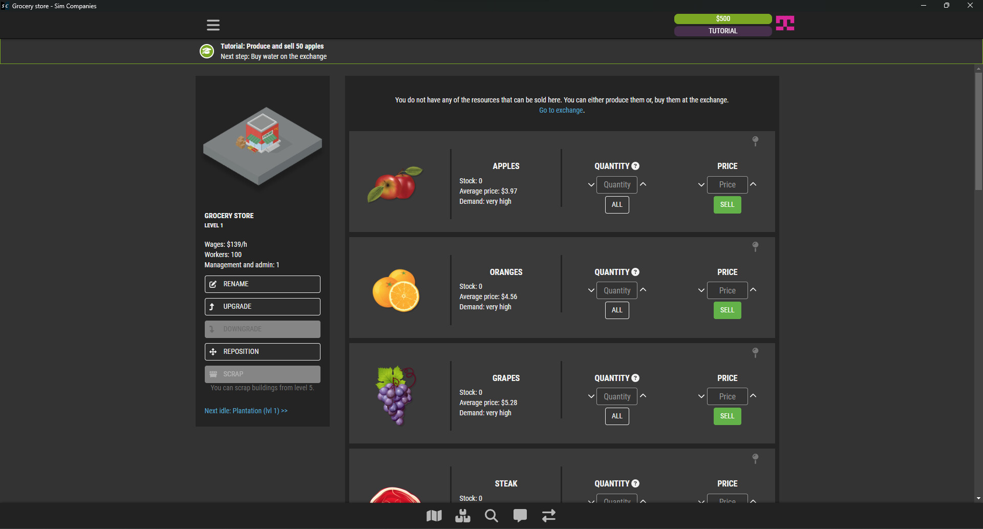 Sim Companies on Steam