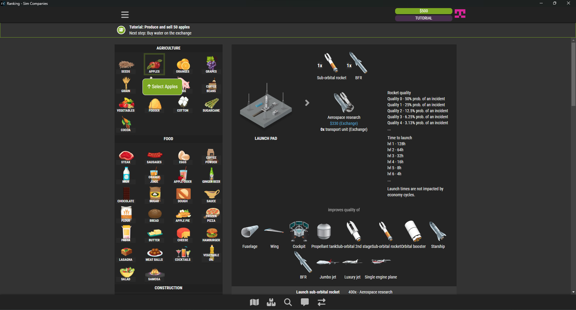 Sim Companies on Steam