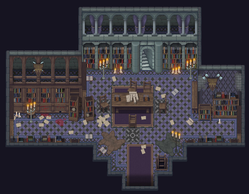 Rpg Maker Mz Winlu Fantasy Tileset Interior On Steam