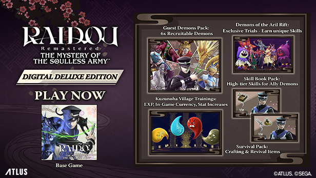 RAIDOU Remastered: The Mystery of the Soulless Army on Steam