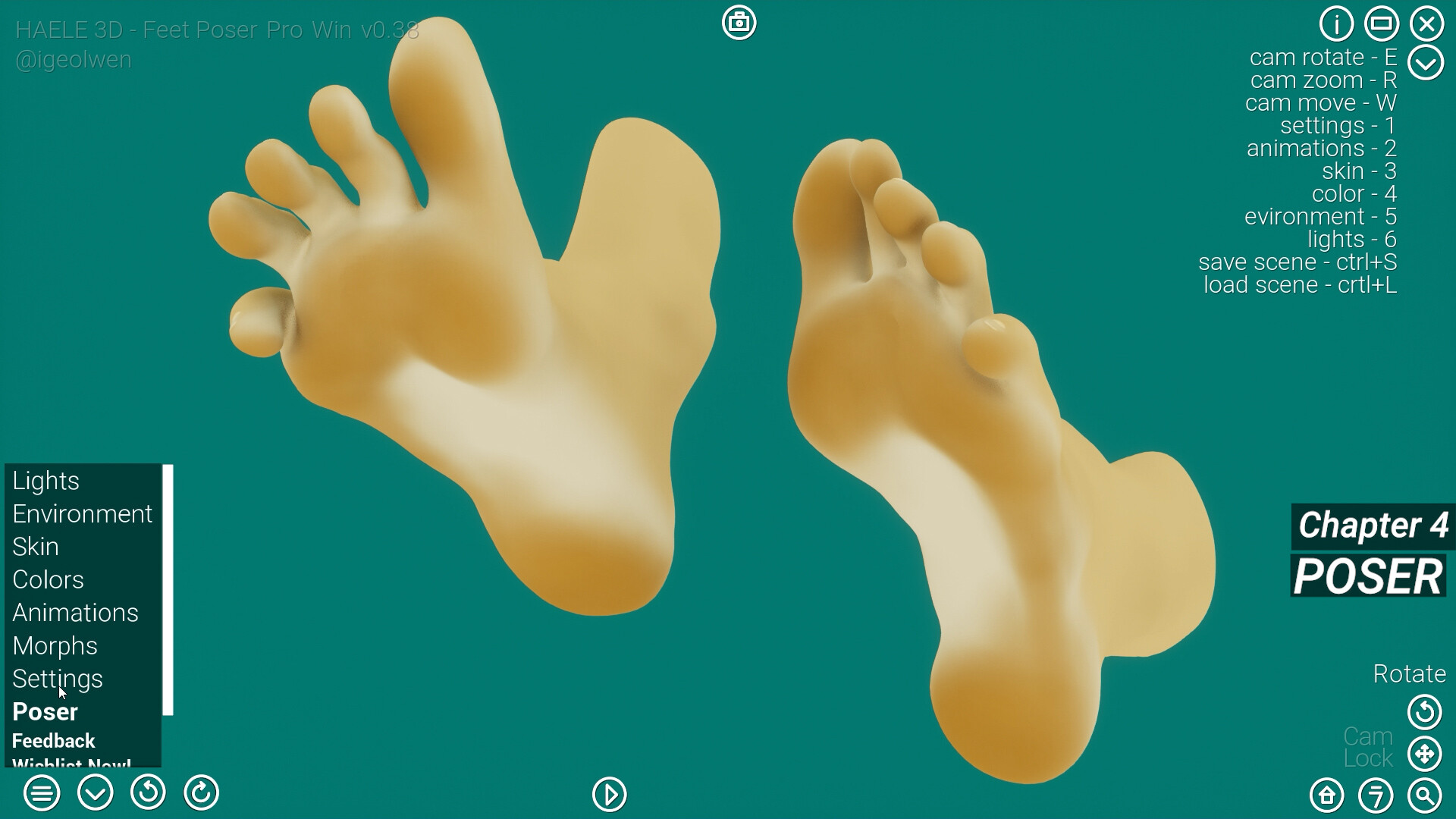 HAELE 3D - Feet Poses Pro - Drawing References on Steam