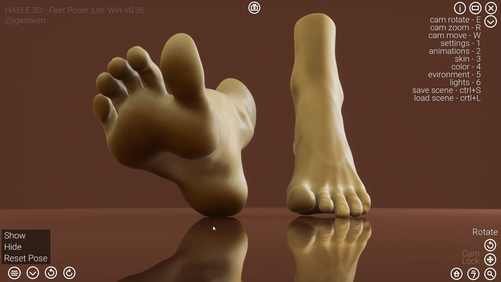 HAELE 3D - Feet Poses Pro - Drawing References on Steam