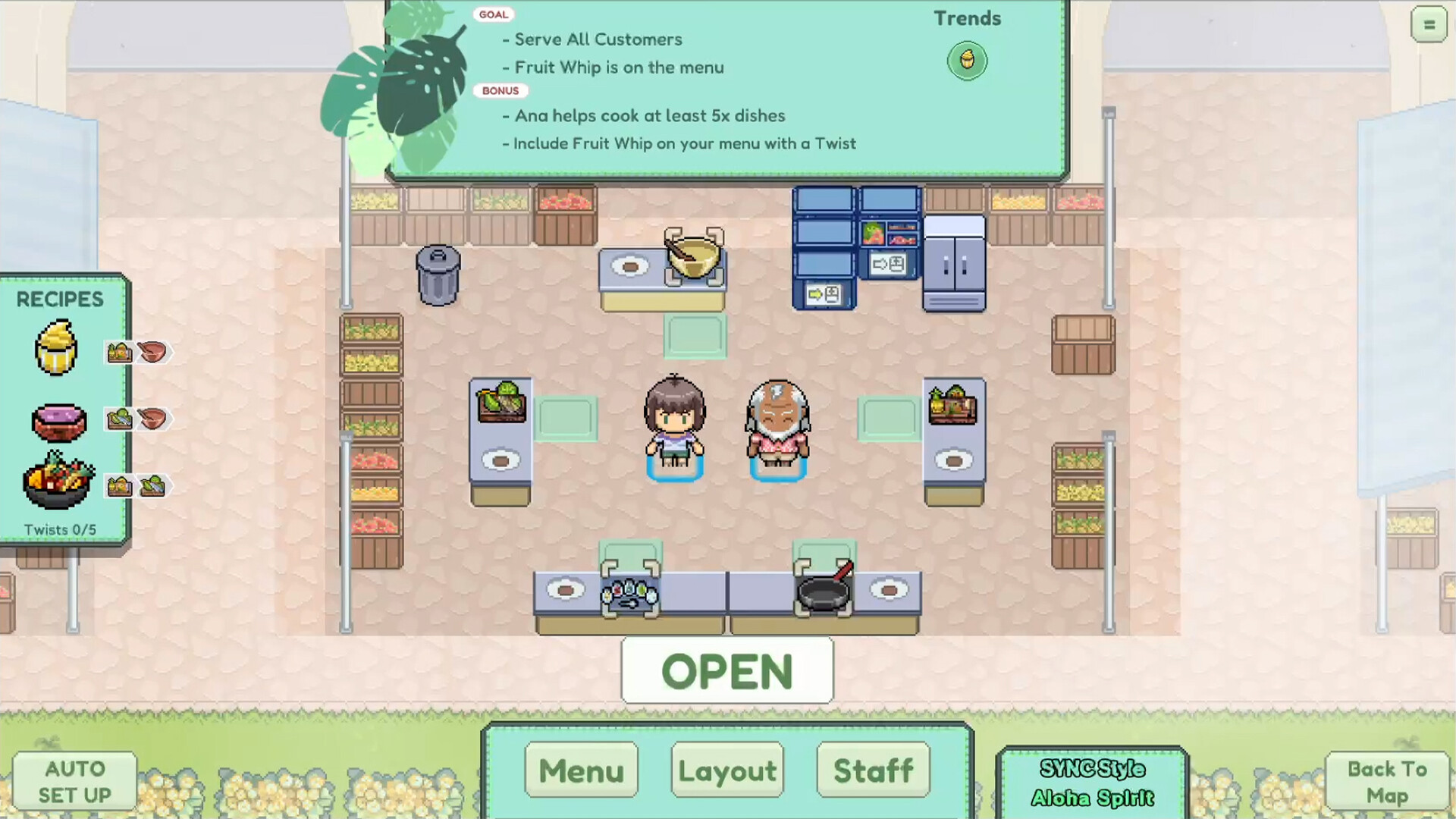 Kitchen Sync: Aloha! on Steam