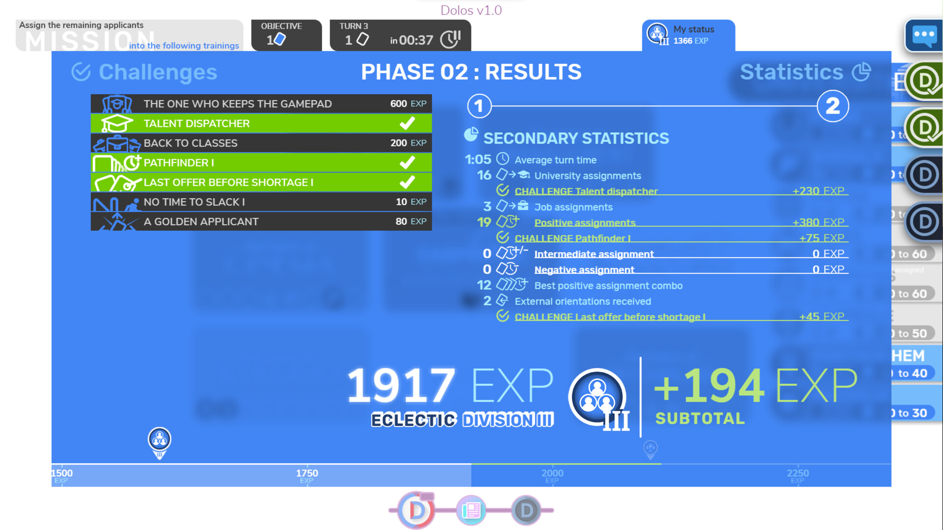 DOLOS: Your Best Future on Steam