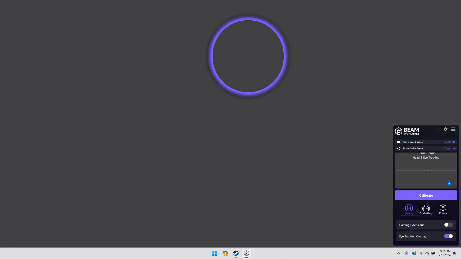 Beam Eye Tracker on Steam