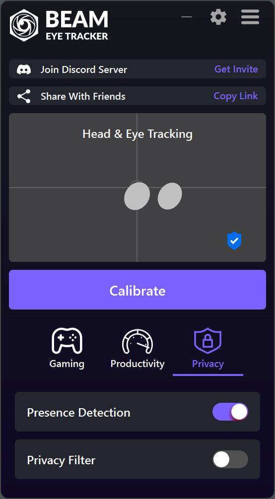 Beam Eye Tracker on Steam