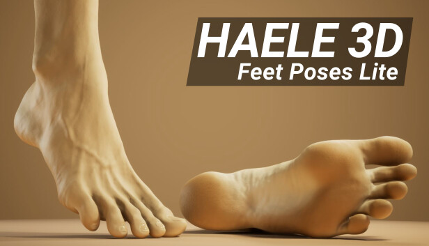 HAELE 3D - Feet Poses Lite - Drawing References on Steam
