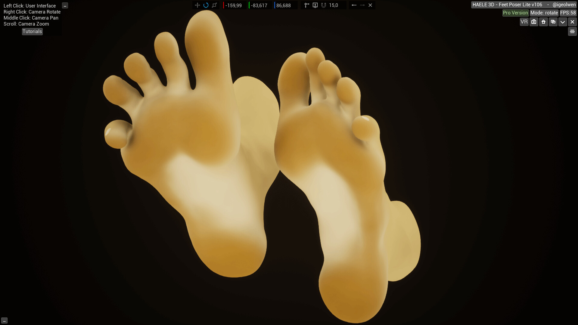 HAELE 3D - Feet Poses Lite - Drawing References on Steam