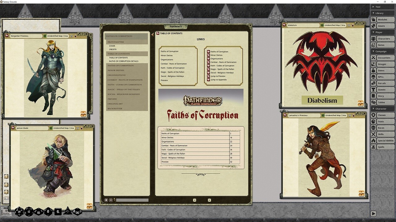 Save 50 On Fantasy Grounds Pathfinder Rpg Pathfinder Player