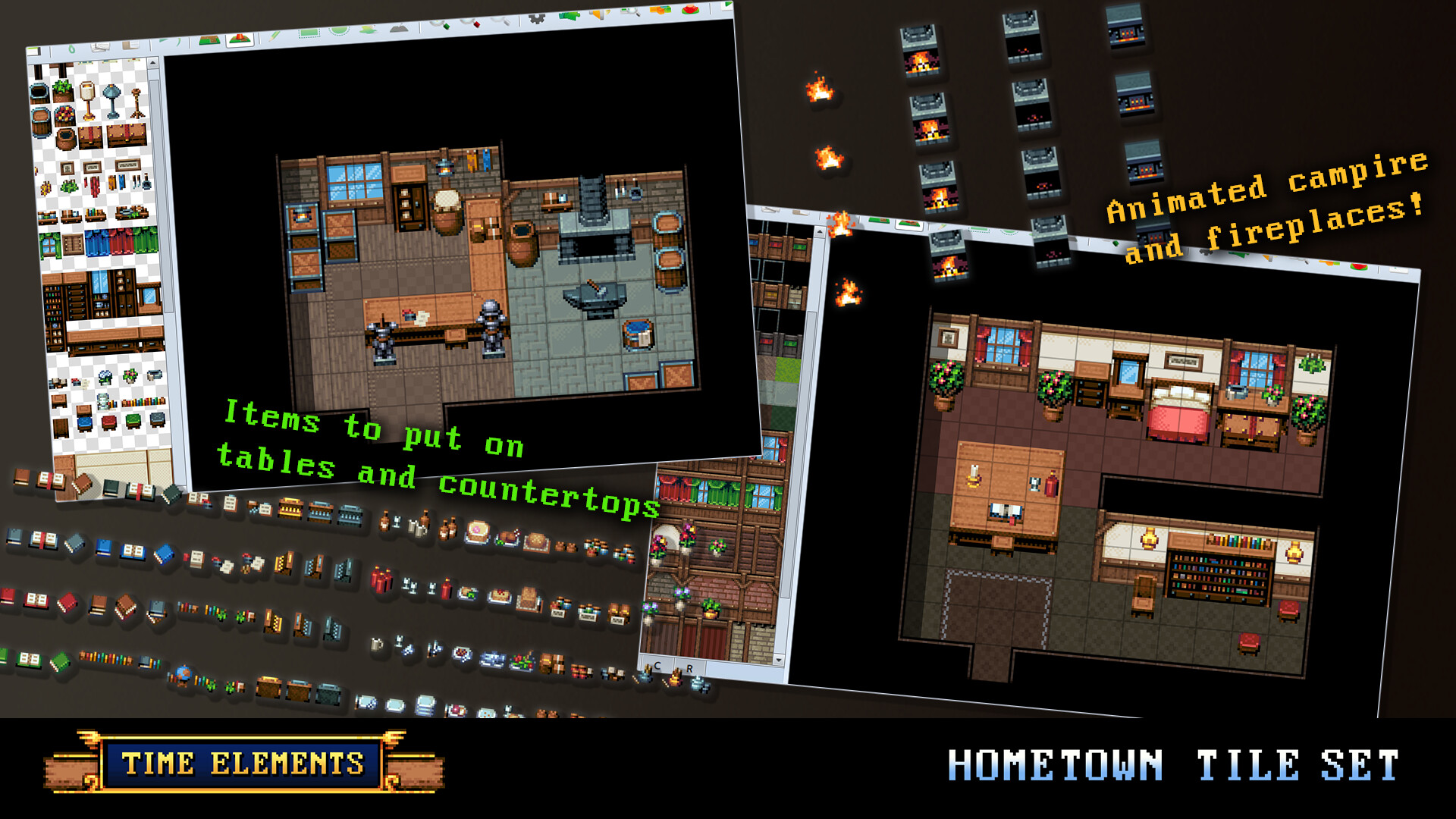 Rpg Maker Mz Time Elements Hometown Tileset On Steam