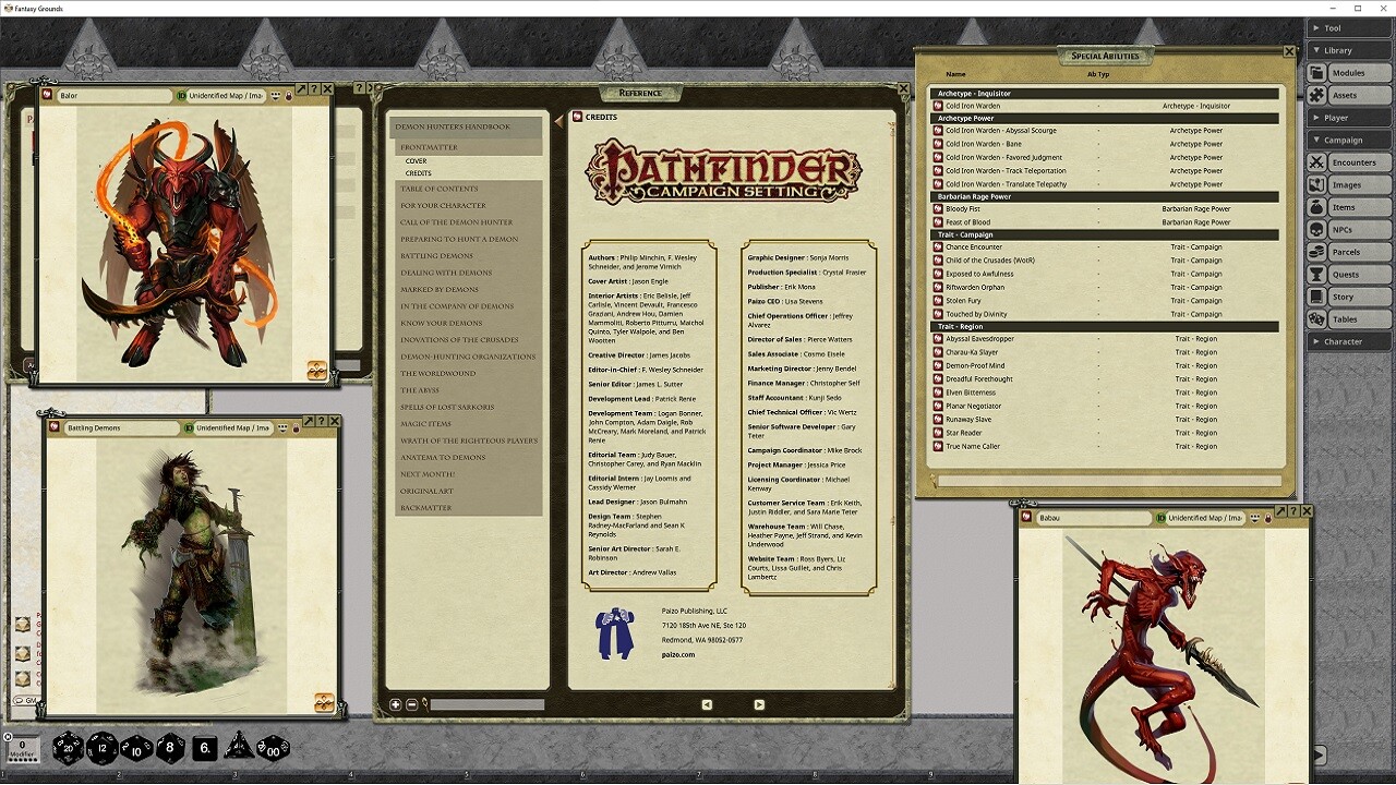 Save 30% on Fantasy Grounds - Pathfinder RPG - Pathfinder Companion ...