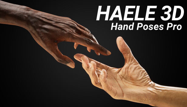 Steam - HAELE 3D - Hand Poses Pro - Drawing References