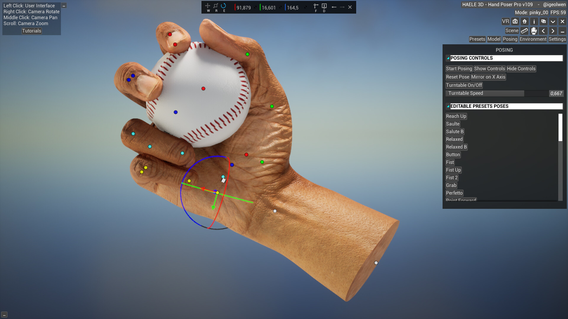 Steam - HAELE 3D - Hand Poses Pro - Drawing References
