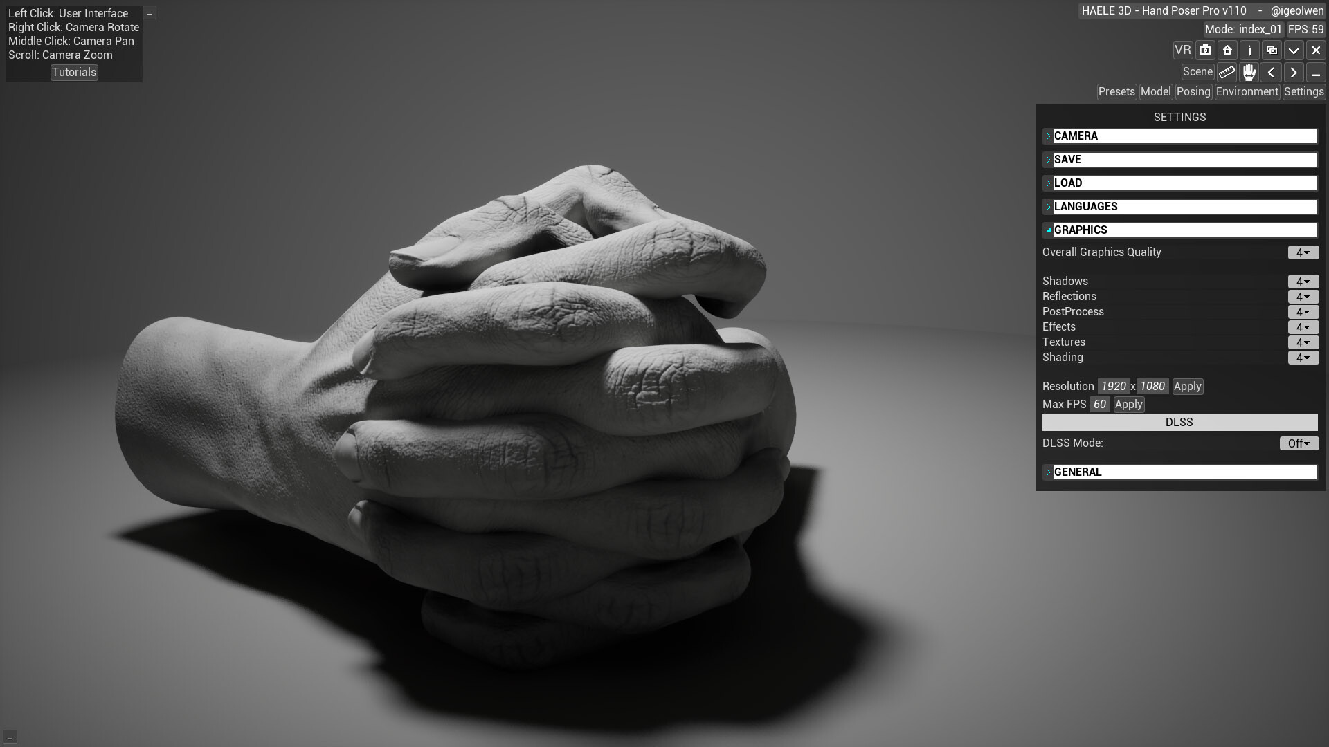 HAELE 3D - Hand Poses Pro - Drawing References on Steam