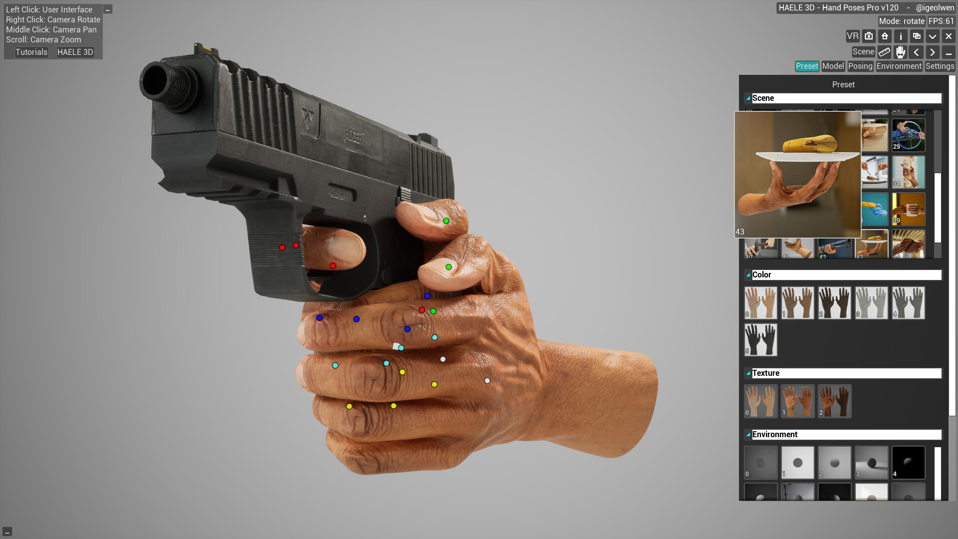 HAELE 3D - Hand Poses Pro - Drawing References on Steam