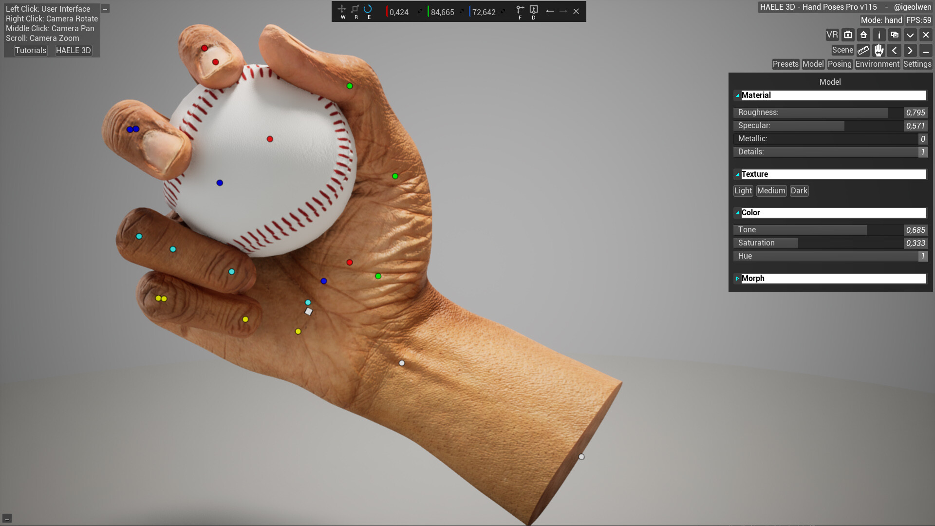 HAELE 3D - Hand Poses Pro - Drawing References on Steam