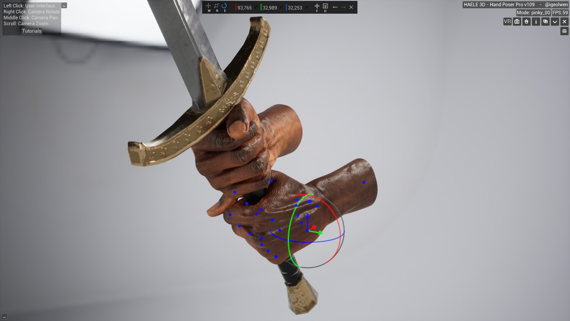 Steam - HAELE 3D - Hand Poses Pro - Drawing References