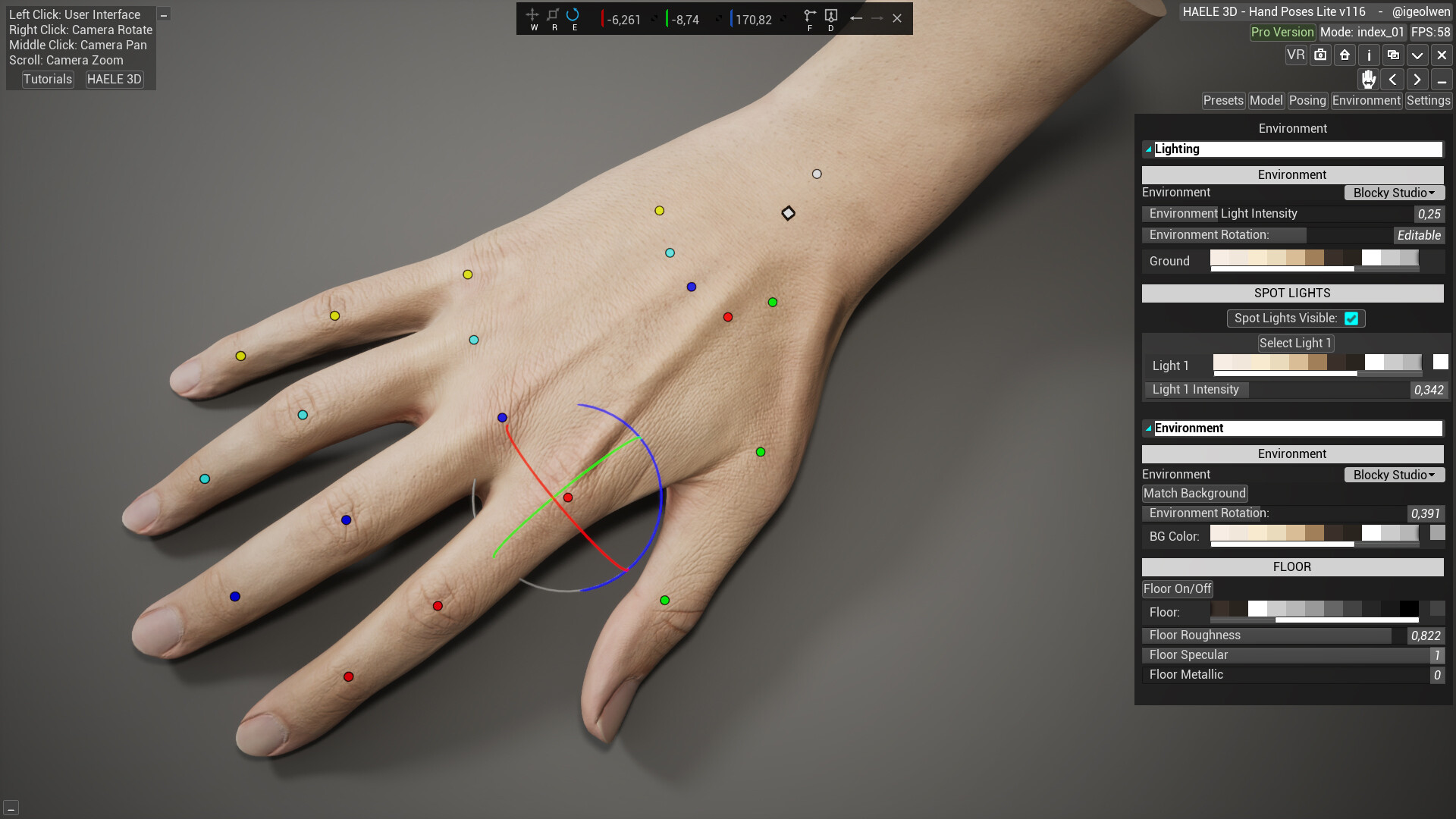 HAELE 3D - Hand Poses Lite - Drawing References on Steam