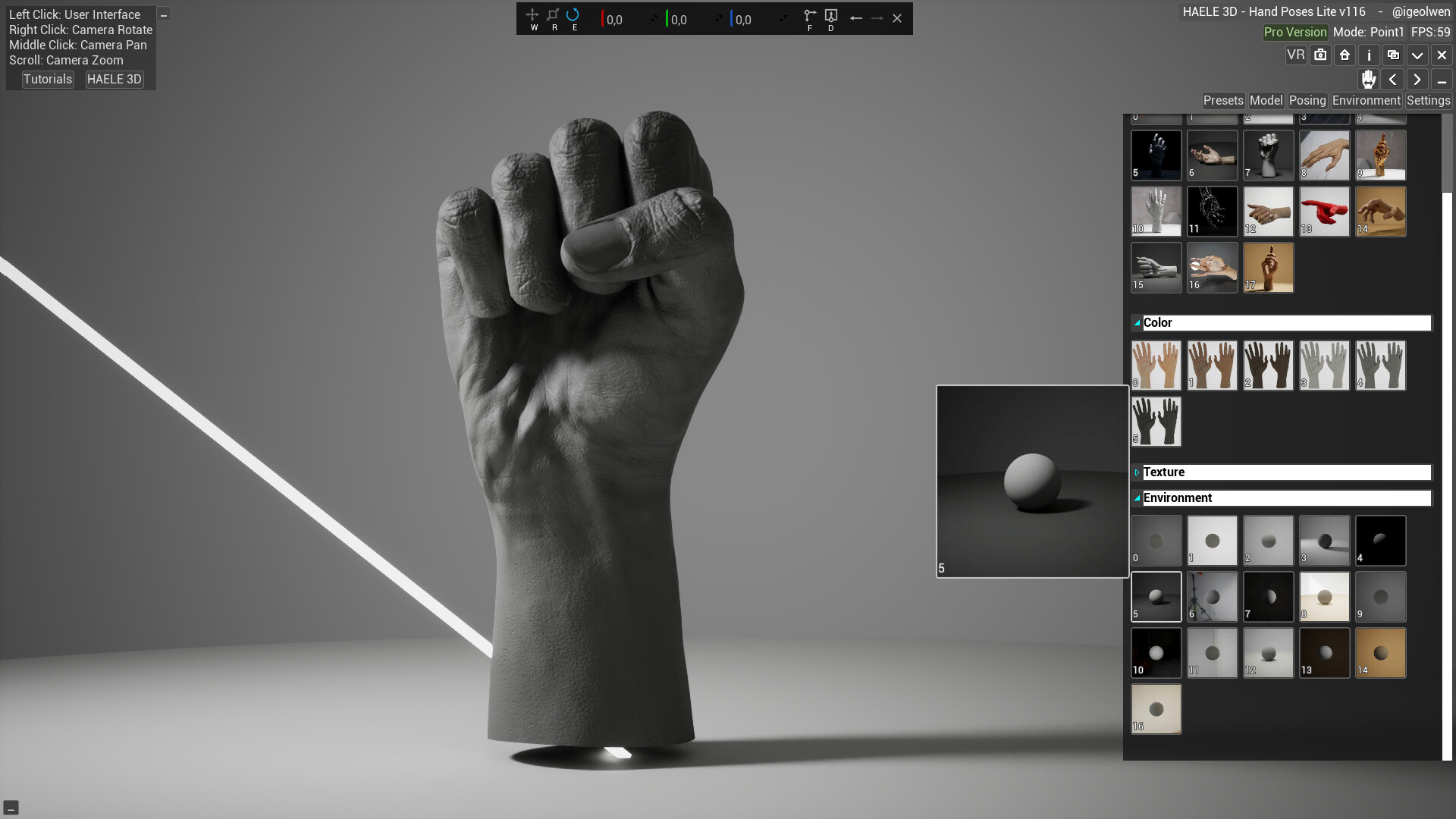 HAELE 3D - Hand Poses Lite - Drawing References on Steam