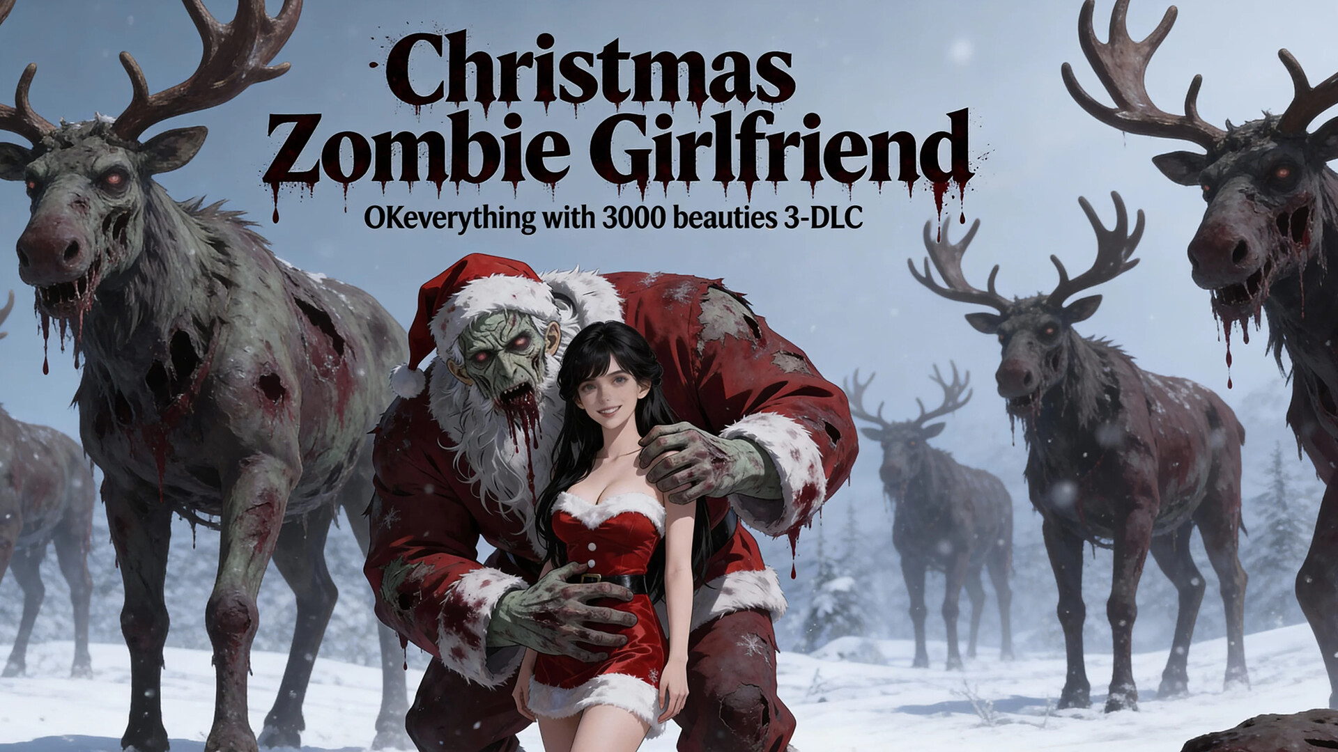 OKeverything with 3000 beauties 3 - DLC Christmas Zombie Girlfriend ...