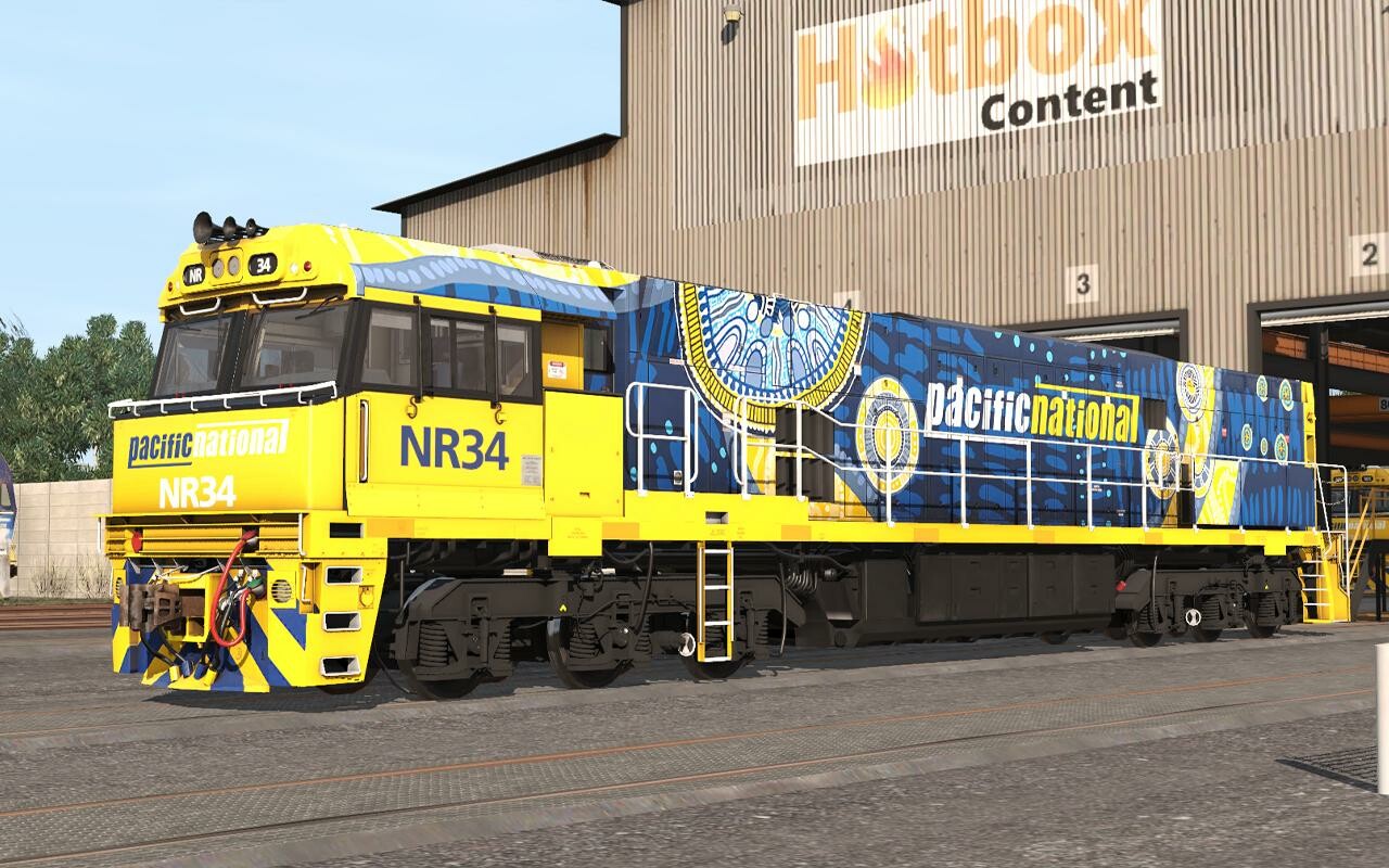 Trainz 2022 DLC - NR Class Locomotive - Pacific National Pack on Steam