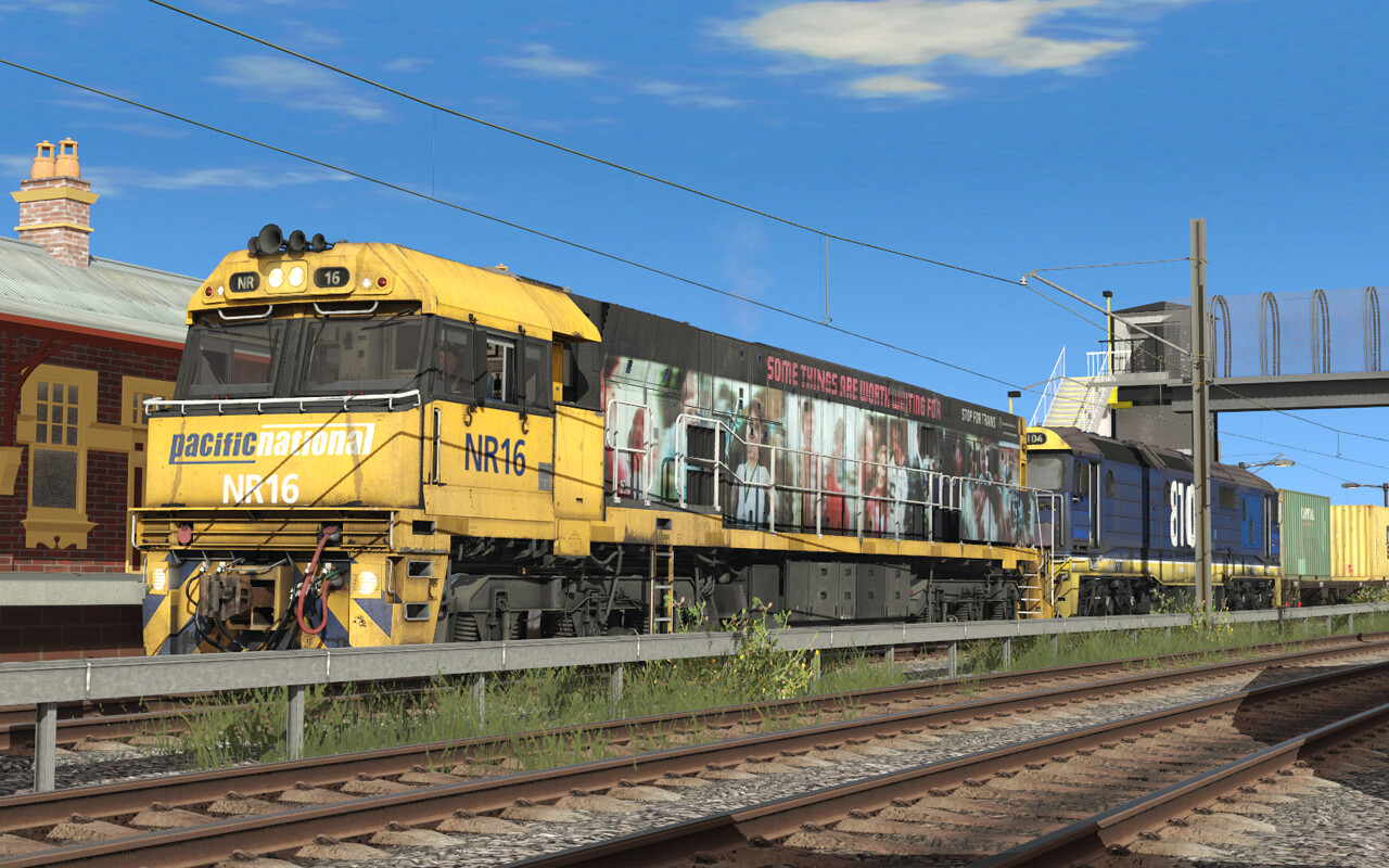 Trainz 2022 DLC - NR Class Locomotive - Pacific National Pack on Steam