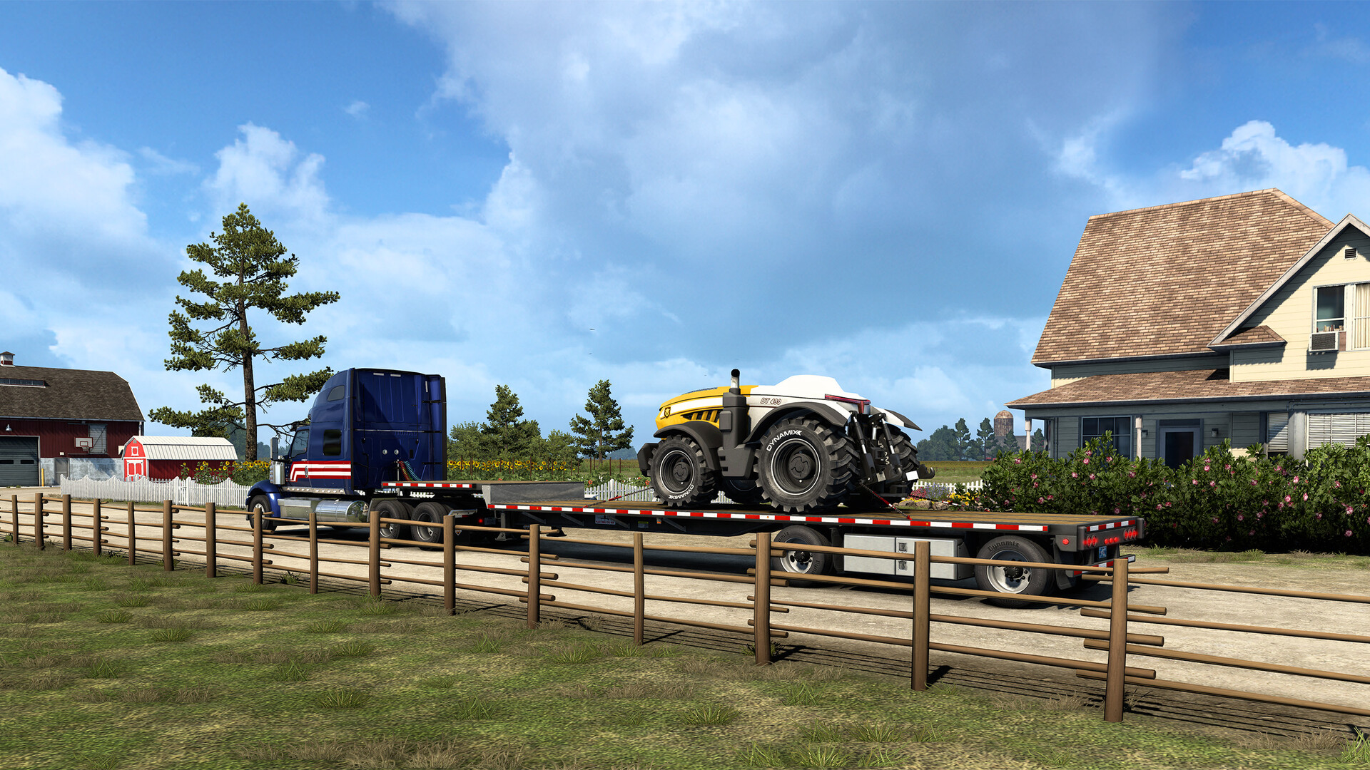Save 50% on American Truck Simulator - Farm Machinery on Steam