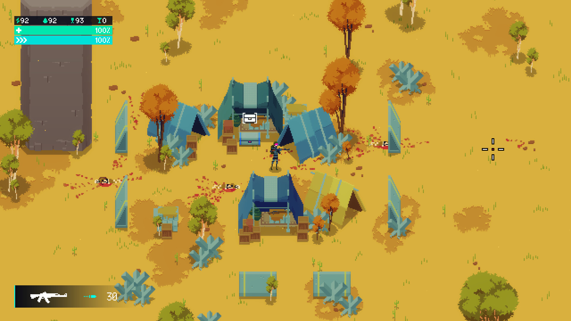 Blood Running on Steam