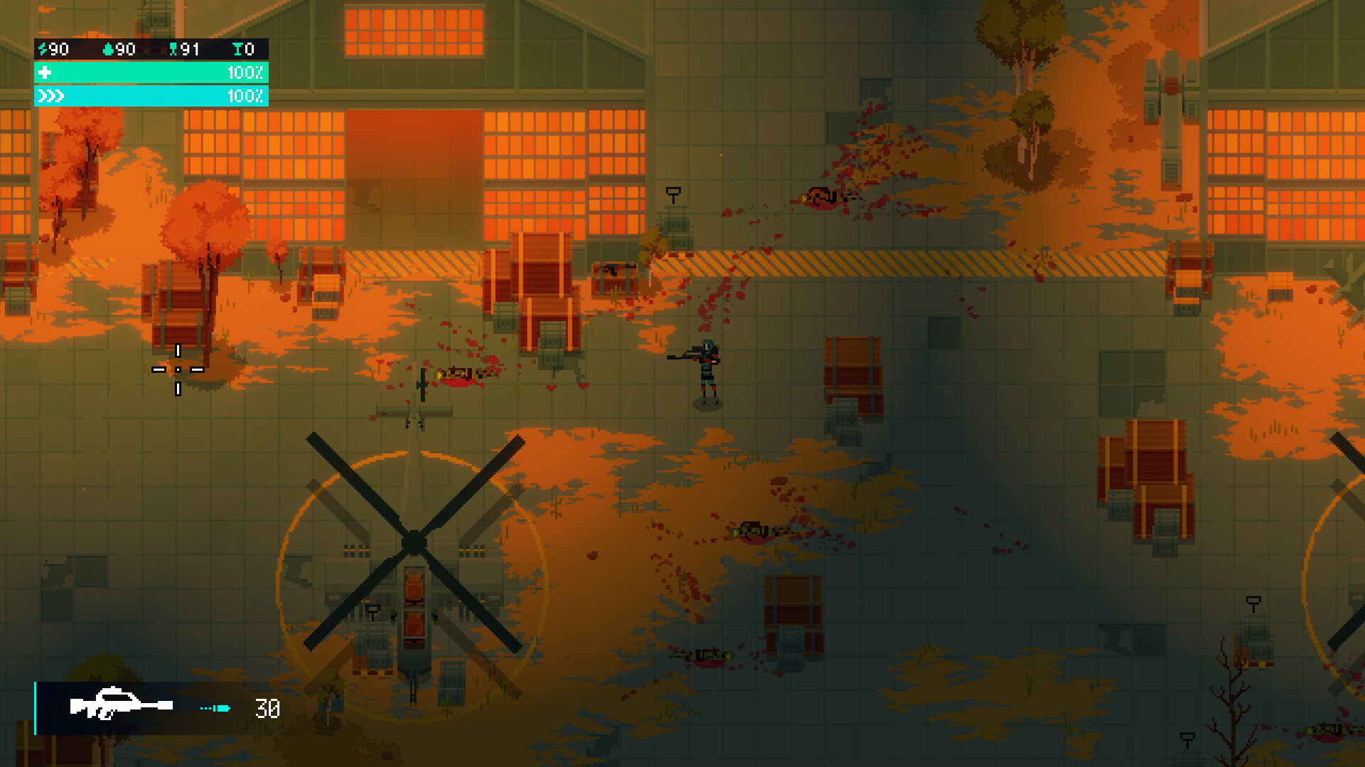 Blood Running on Steam