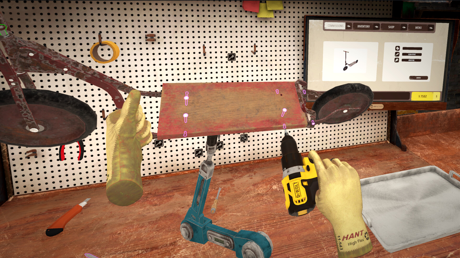Workshop Simulator VR on Steam