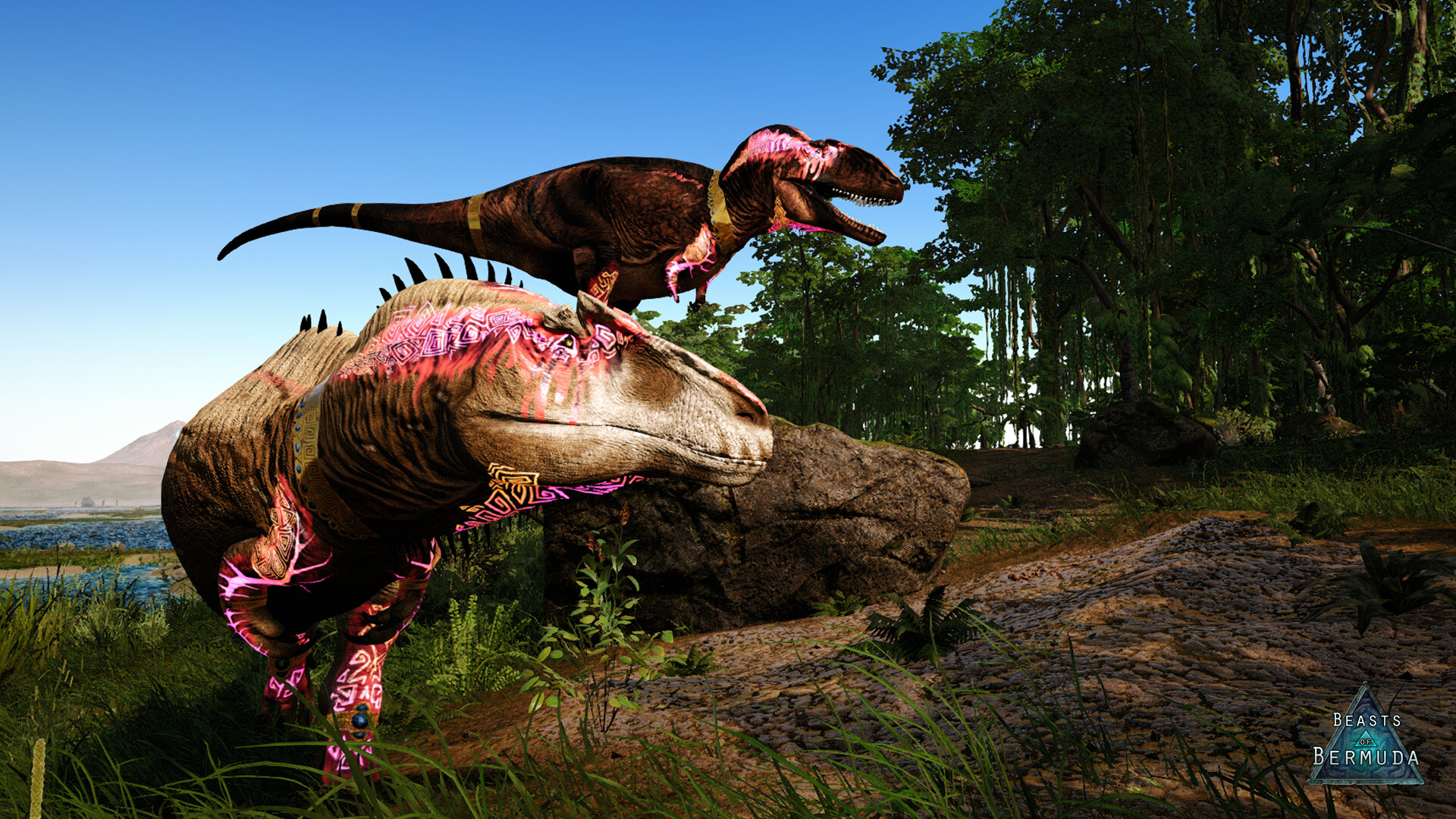 Beasts of Bermuda - Acrocanthosaurus Supporter Warpaint on Steam