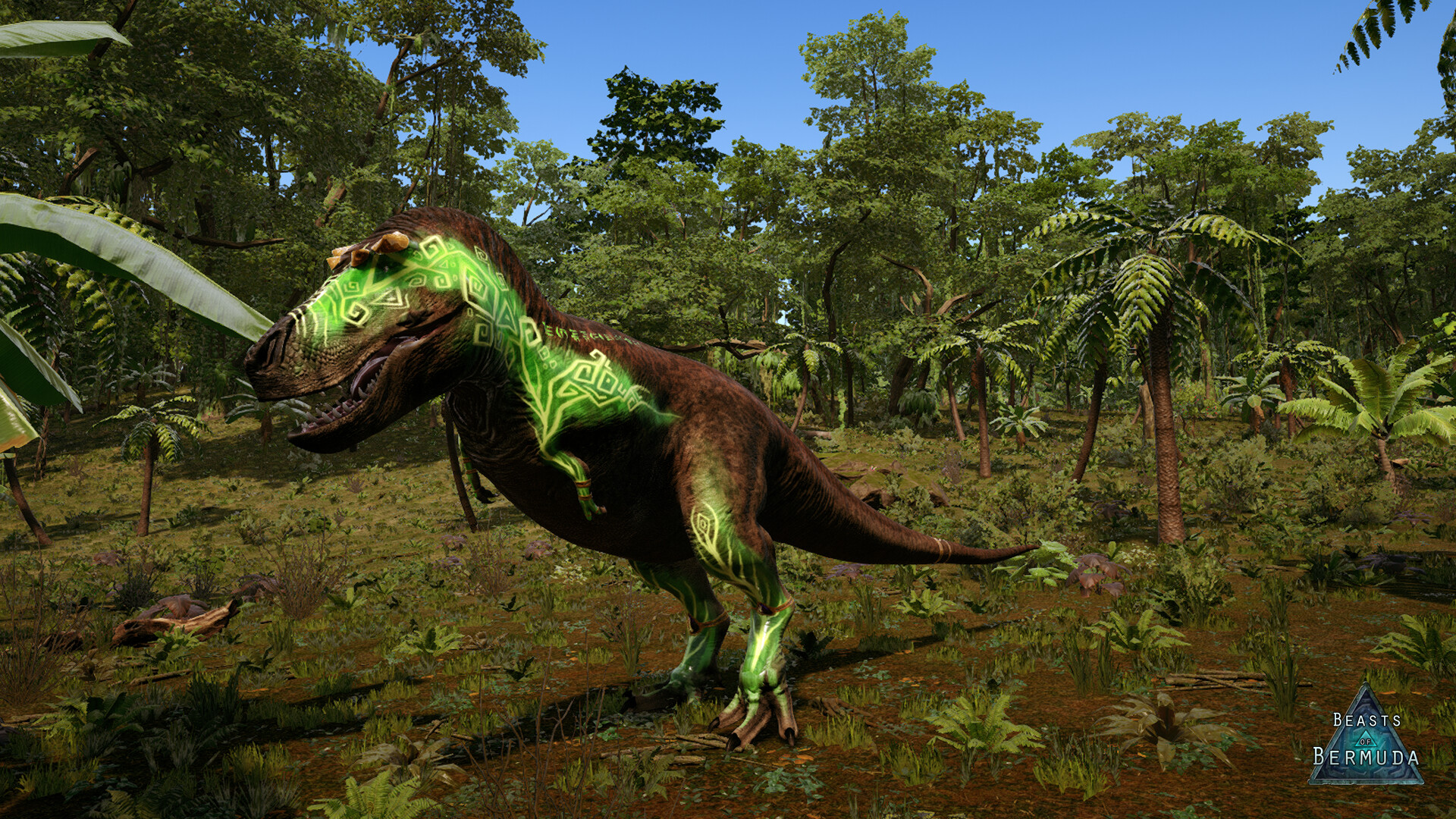 Beasts of Bermuda - Tyrannosaurus rex Supporter Warpaint on Steam
