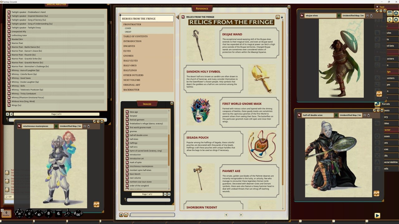 Fantasy Grounds Pathfinder Rpg Pathfinder Companion Heroes From