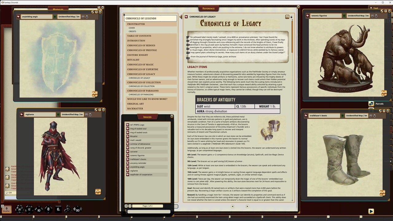 Fantasy Grounds - Pathfinder RPG - Pathfinder Companion: Chronicle of ...