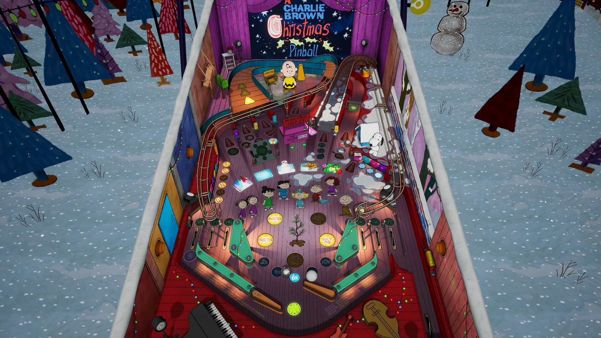 Pinball FX: A Charlie Brown Christmas Pinball | indienova GameDB 游戏库