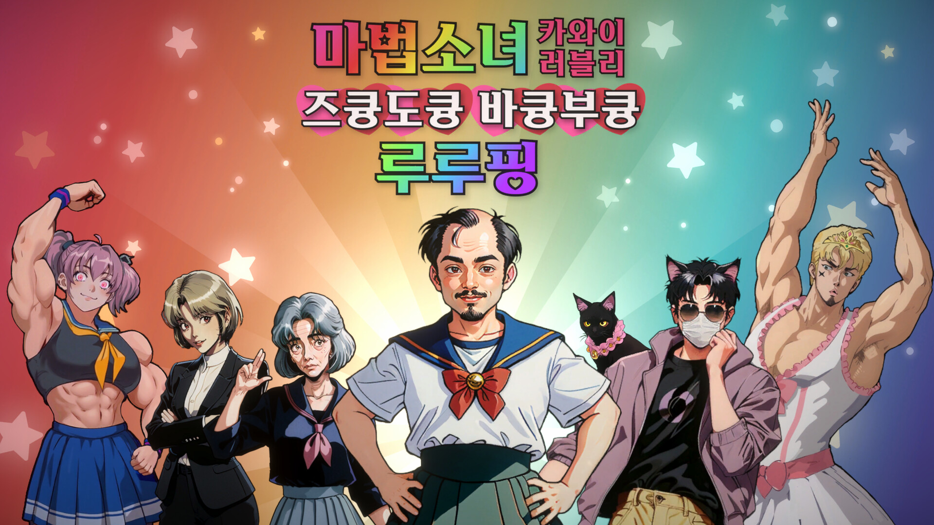 Steam의 마법소녀 카와이 러블리 즈큥도큥 바큥부큥 루루핑