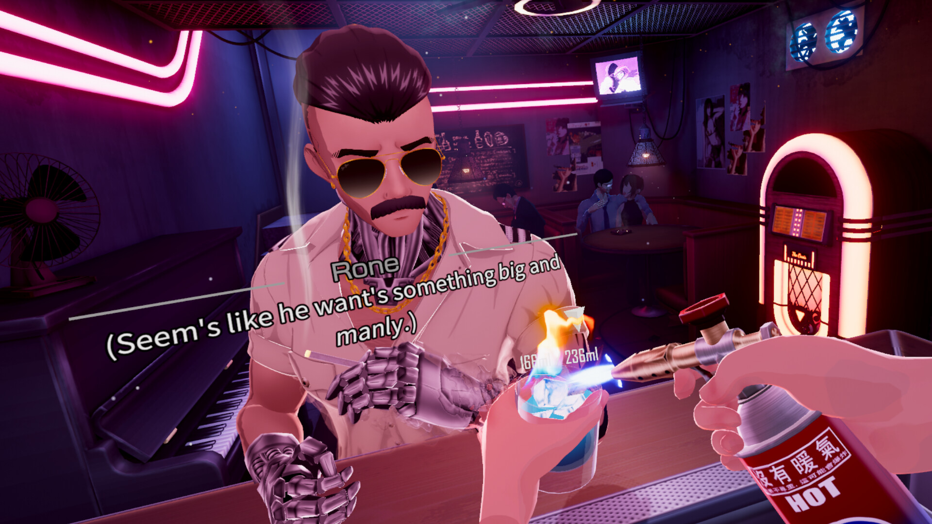 PROJECT MIX: VR Cyberpunk Bartending Demo on Steam
