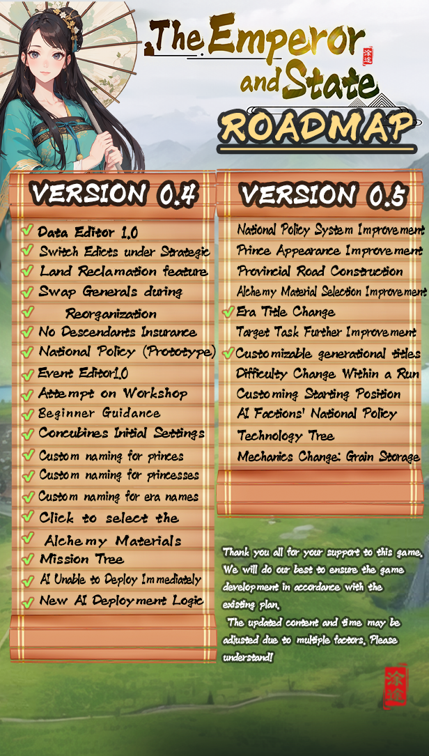 The Emperor and State on Steam