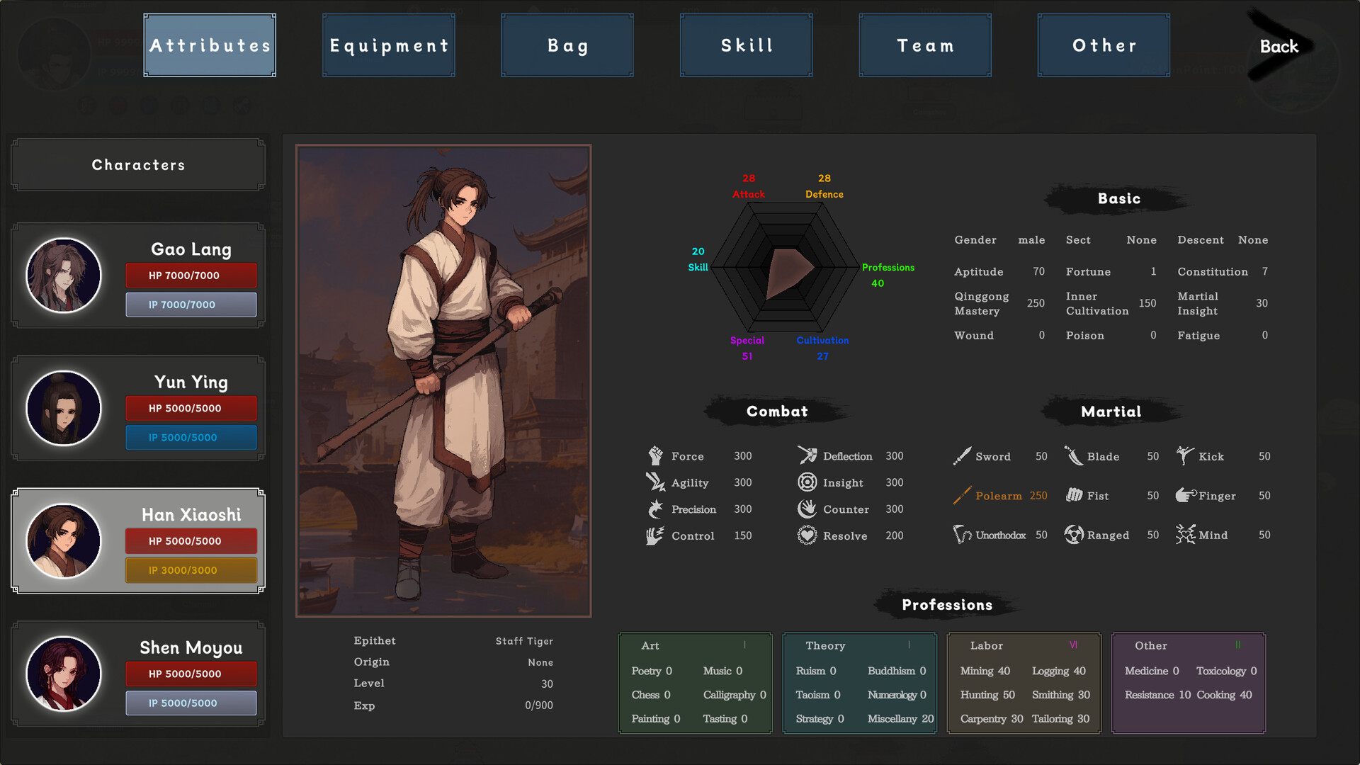 Wuxia Saga: Ten Thousand Paths on Steam
