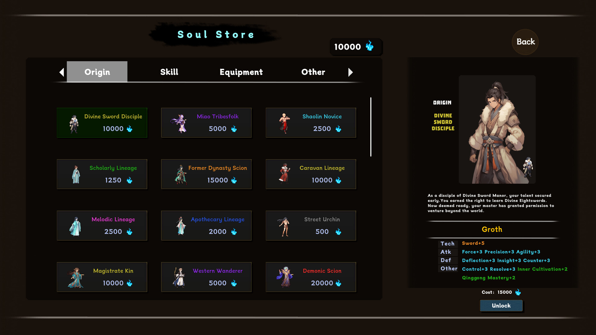 Wuxia Saga: Ten Thousand Paths on Steam