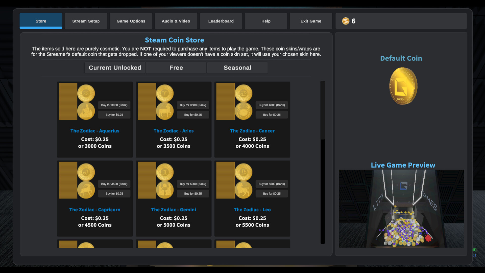 Coin Pusher Live on Steam